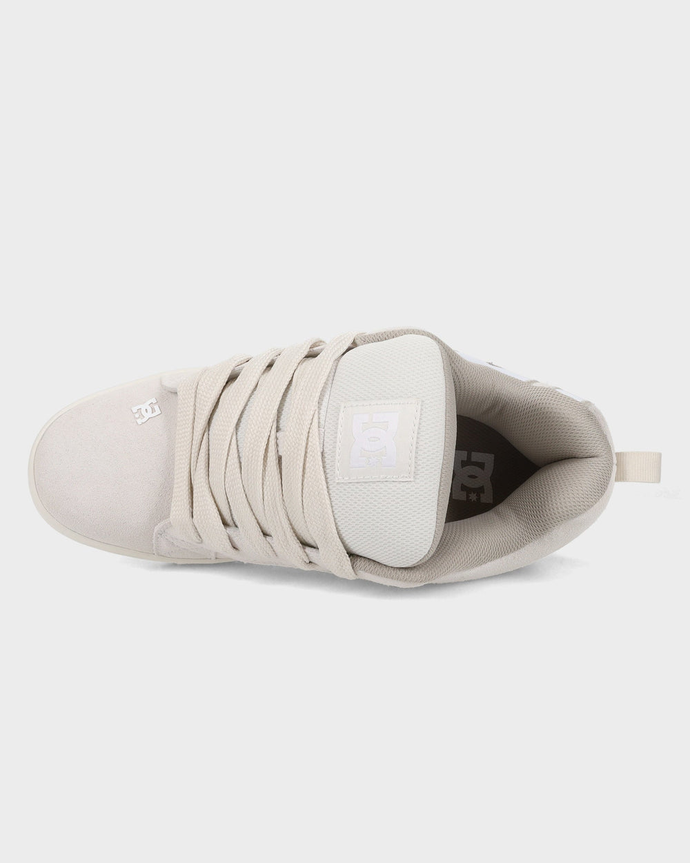 Mens Court Graffik S Skate Shoes - OFF WHITE/WHITE/TAN / 8 | DC Shoes