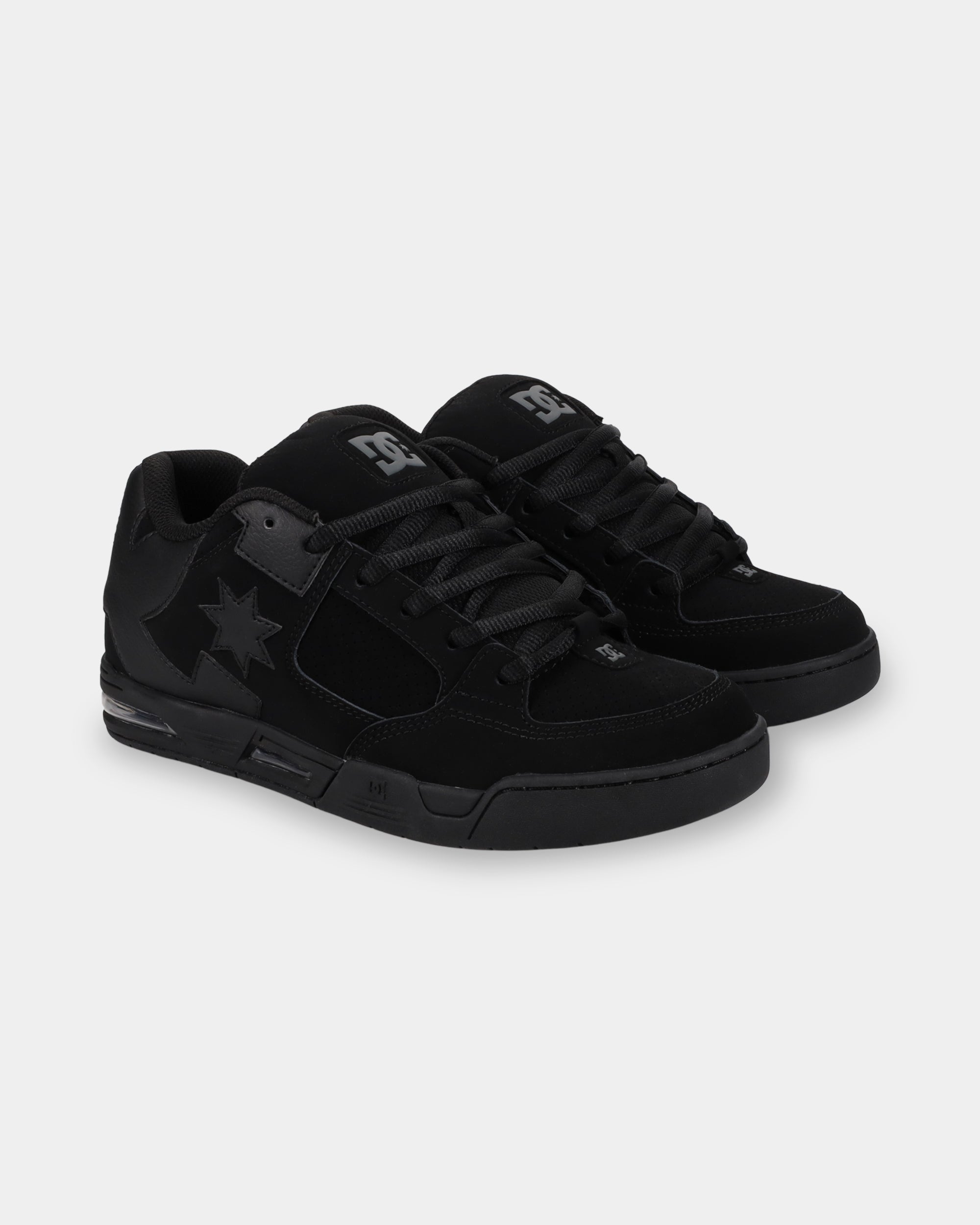 Mens DC Command Skate Shoes - BLACK/BLACK / 8 | DC Shoes